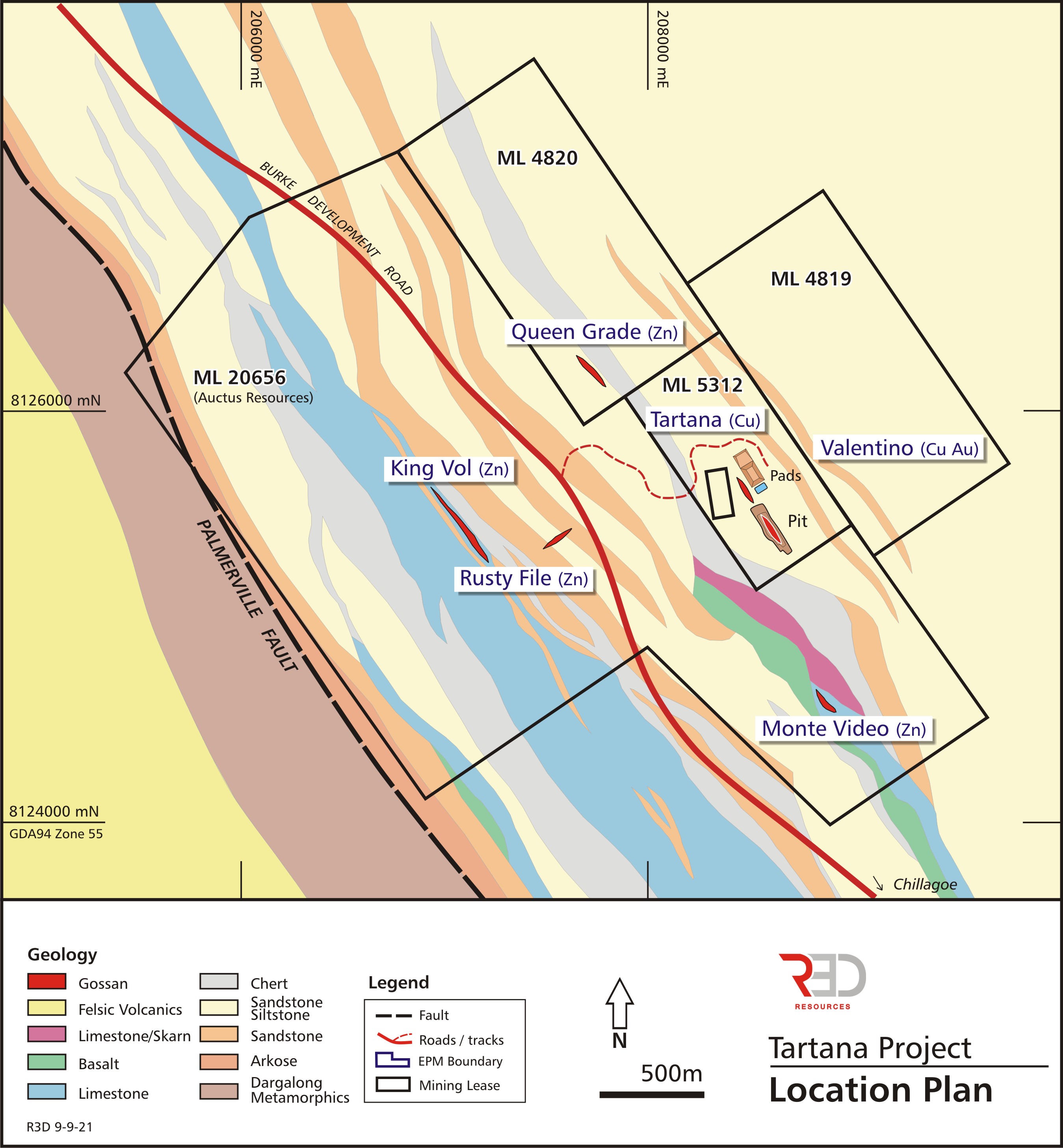 Projects | Tartana Minerals LImited